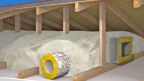 Burying Ducts in Attic Insulation - GreenBuildingAdvisor
